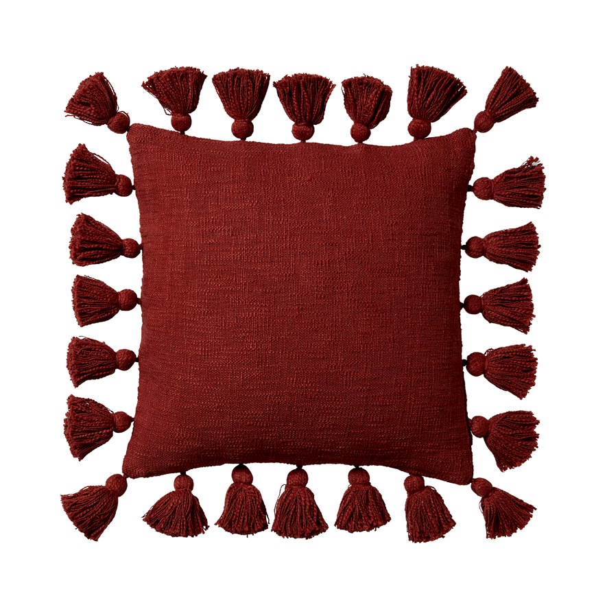 Aries Rust Cushion | Adairs