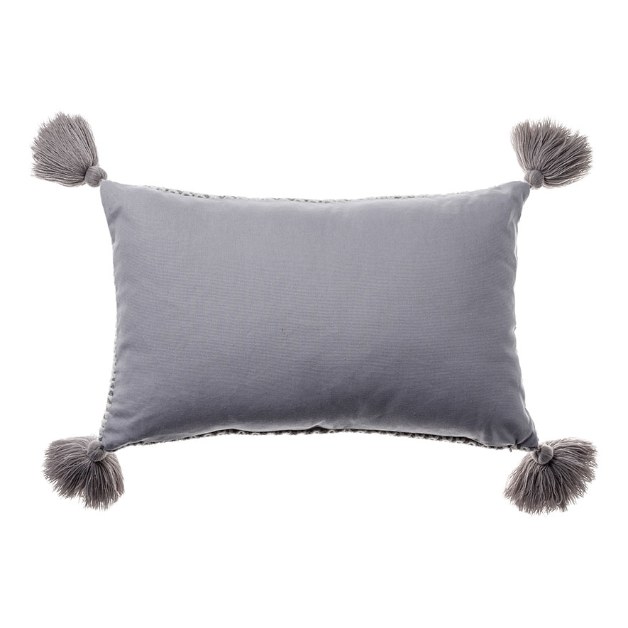 Mercer + Reid - Harlow Silver Long Cushion | Adairs