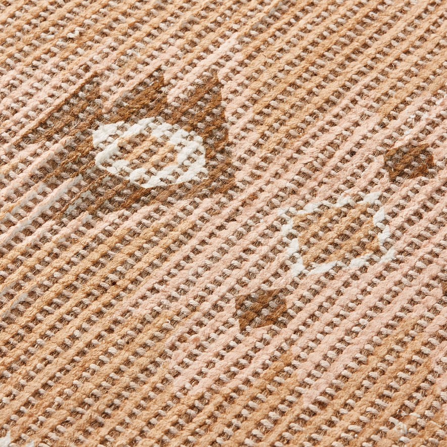 Monte Aztec Caramel Indoor Mat | Adairs