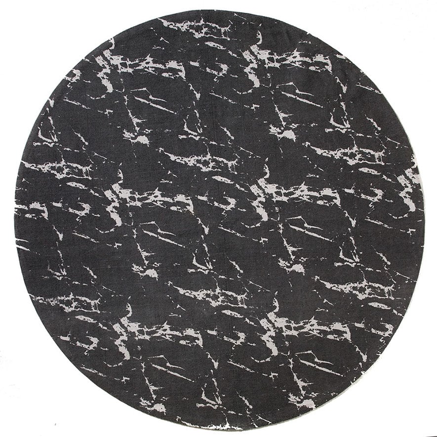 Home Republic - Round Rug Marble | Adairs