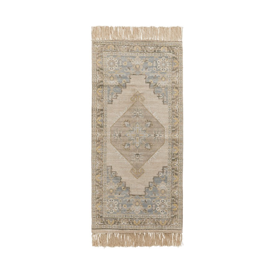 Tivoli Small Pink & Mustard Kerala Rug | Adairs
