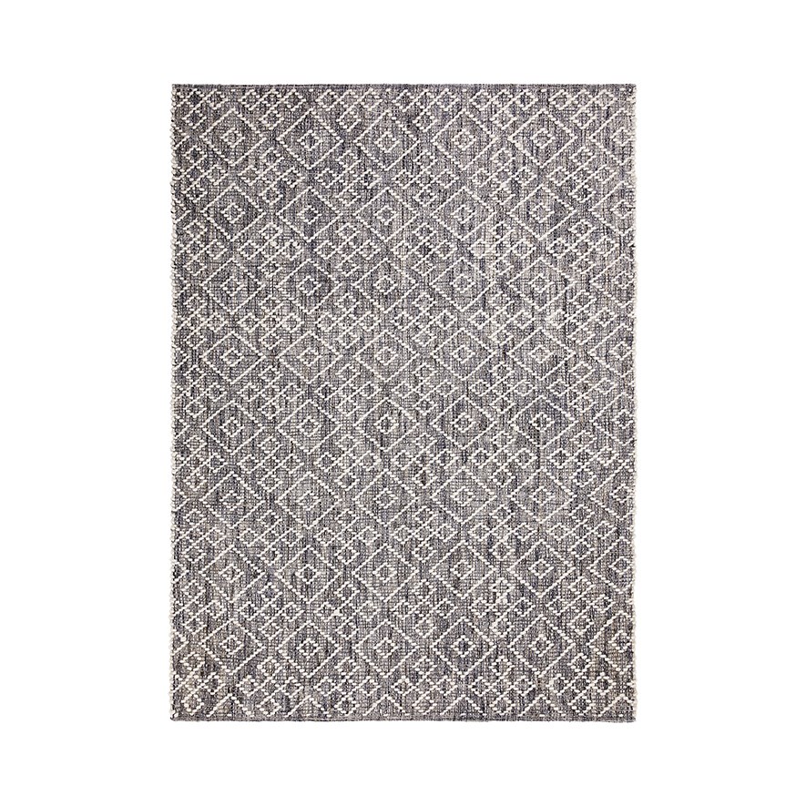 Balfour Blue Marle & Natural Diamond Rug Collection | Adairs