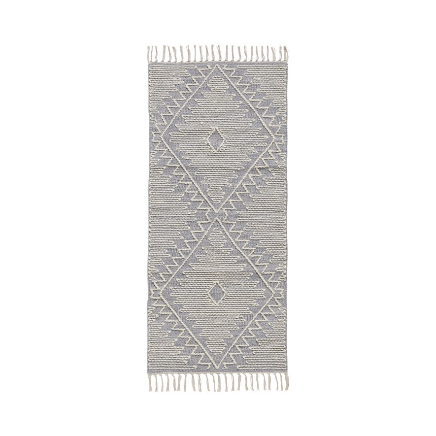 Tierra Grey Small Rug | Adairs