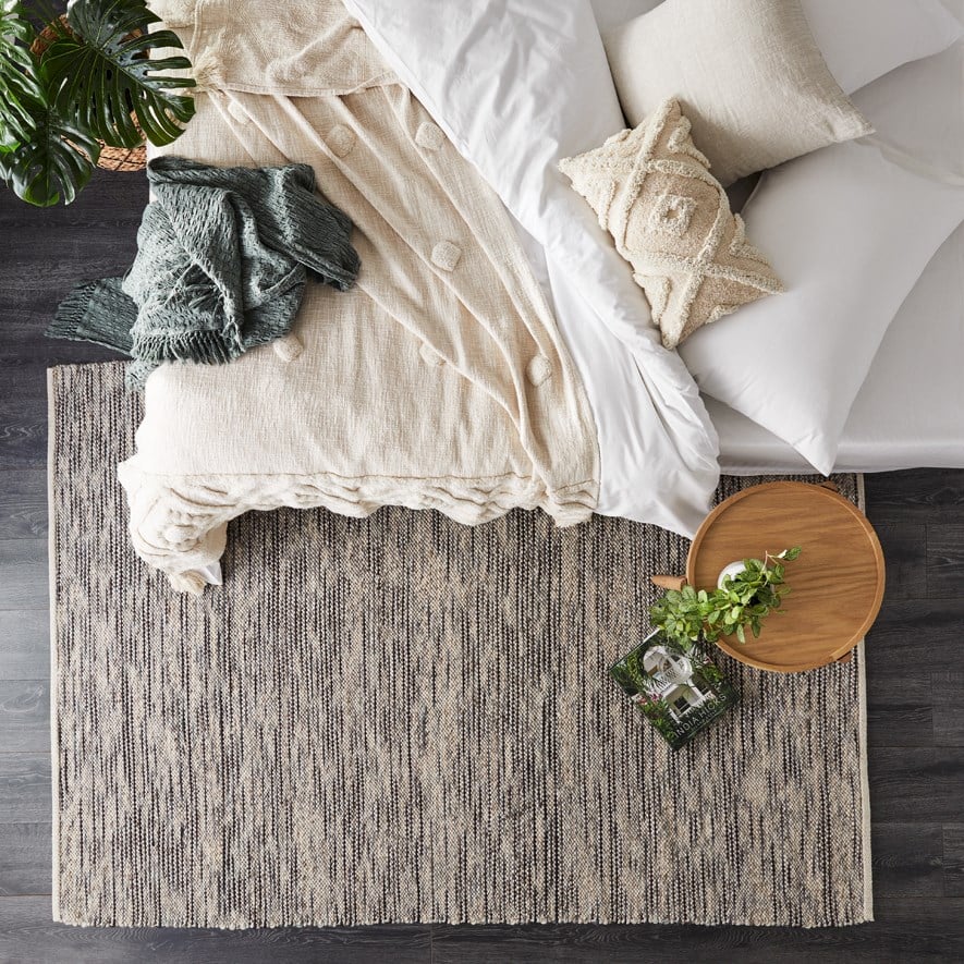 Home Republic - Marlon Teal & Beige Rug | Adairs