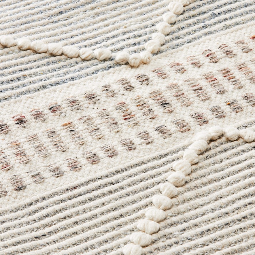 Hendrix Natural & Sky Rug | Adairs