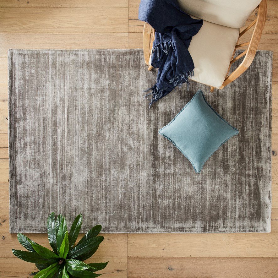 Home Republic - Nouveau Silver Rug | Adairs