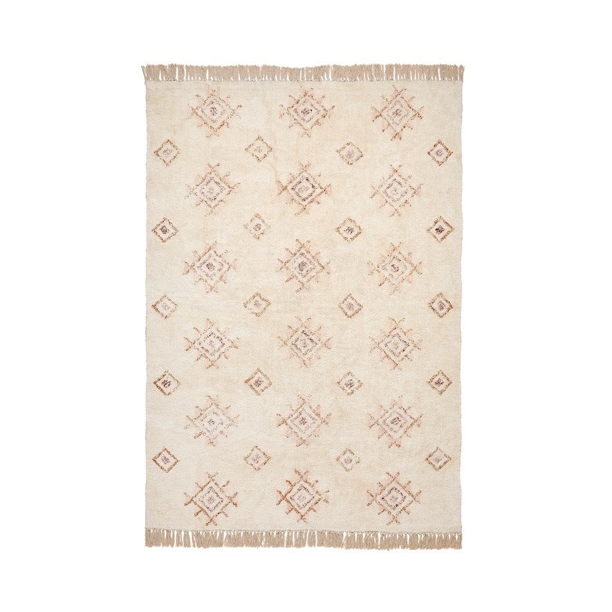 Home Republic - Gibson Natural Rust and Blush Rug Collection | Adairs