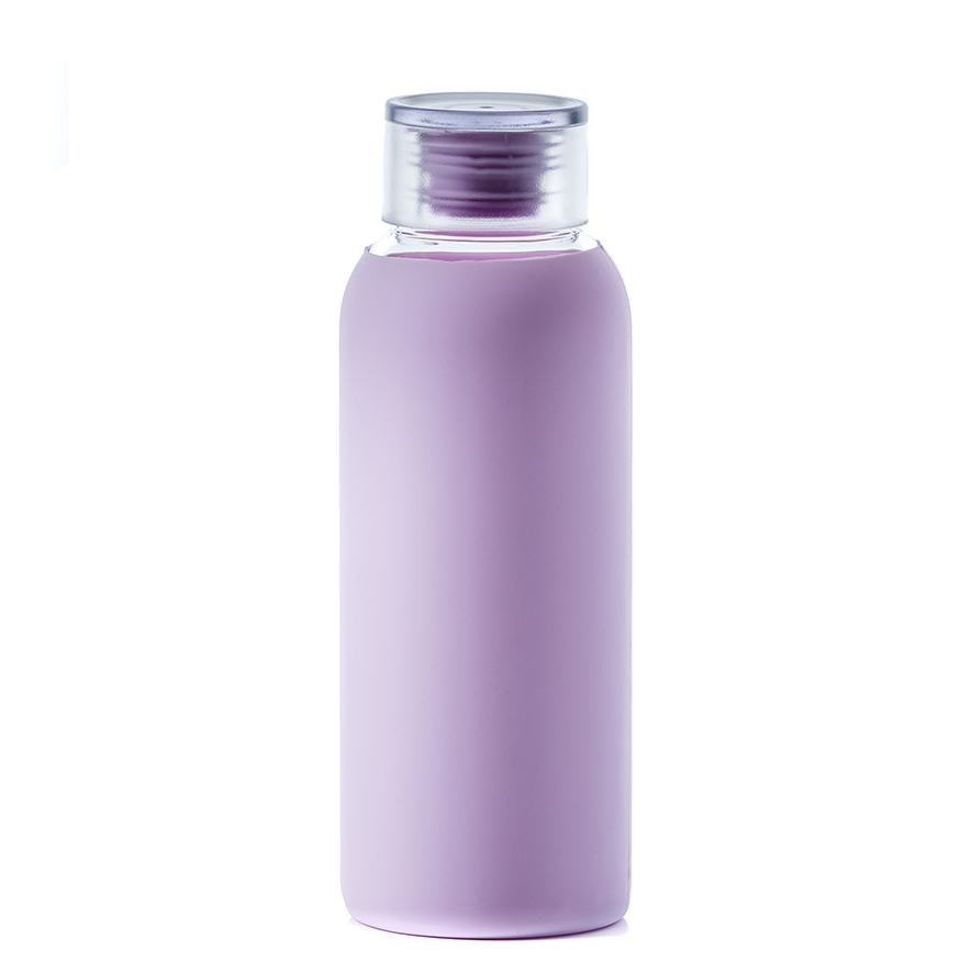 Home Republic - Glass Drink Bottle Lilac | Adairs