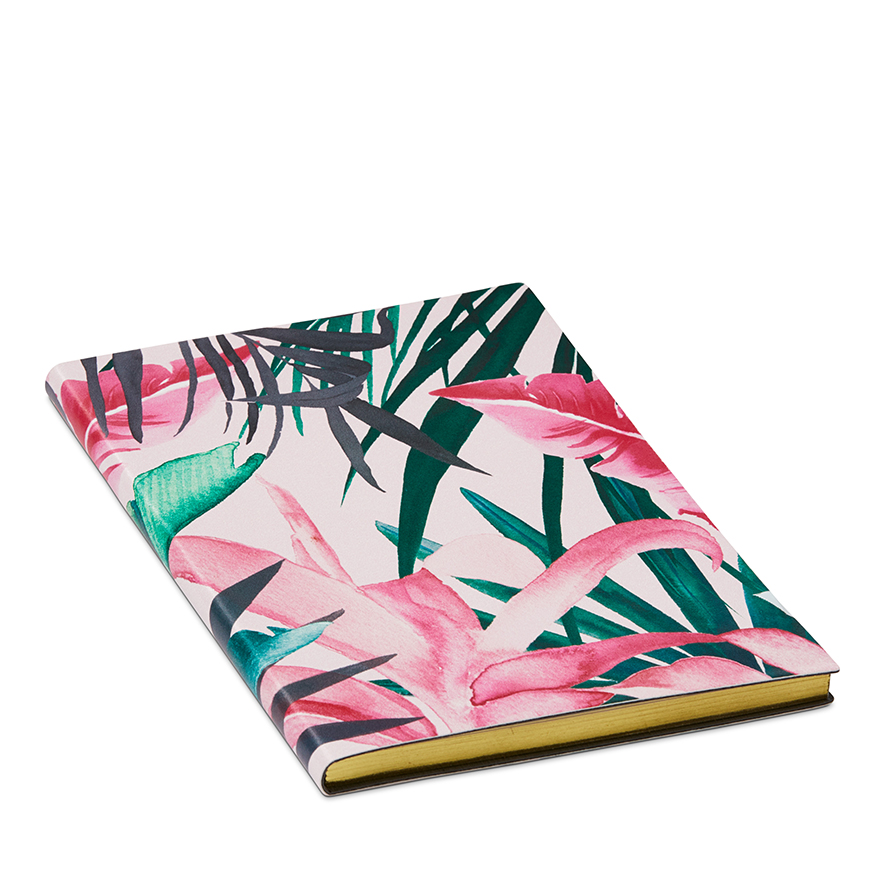 Home Republic - Pink Jungle A5 Notebook Pink | Adairs