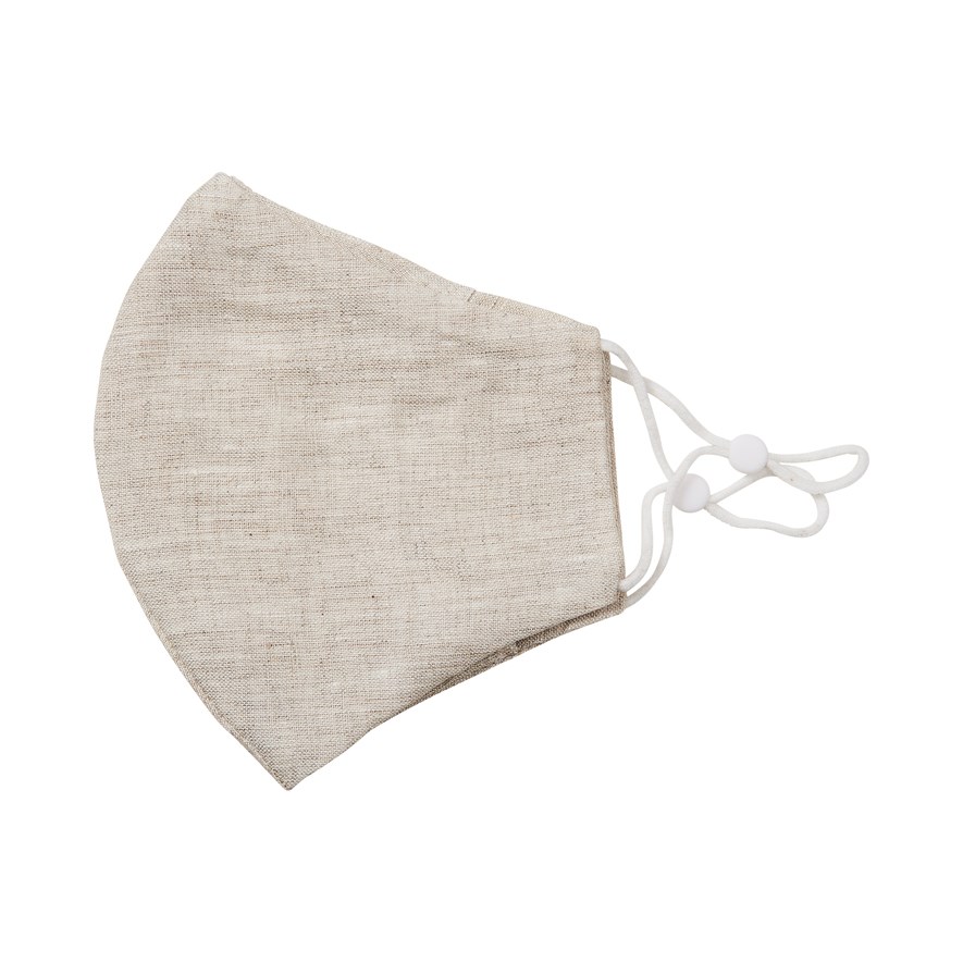 Vintage Washed Linen Linen Face Mask | Adairs