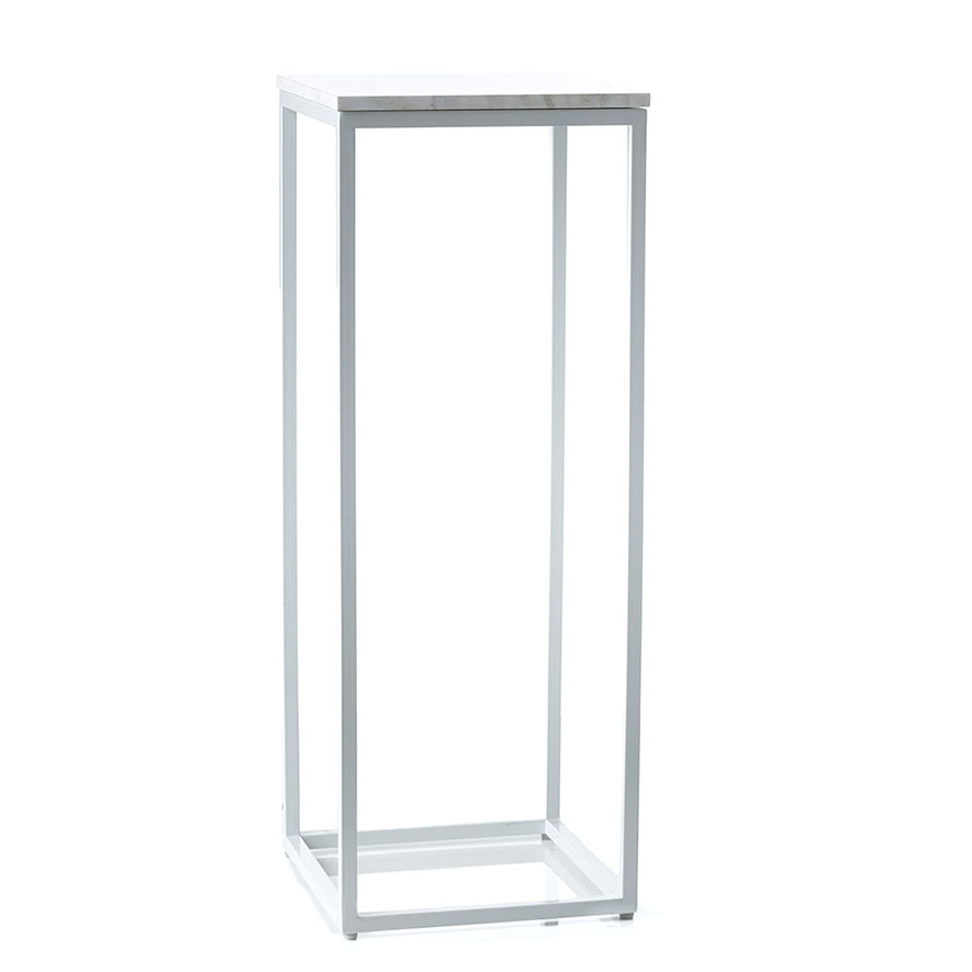 Home Republic - Marlo Marble Plant Stand | Adairs