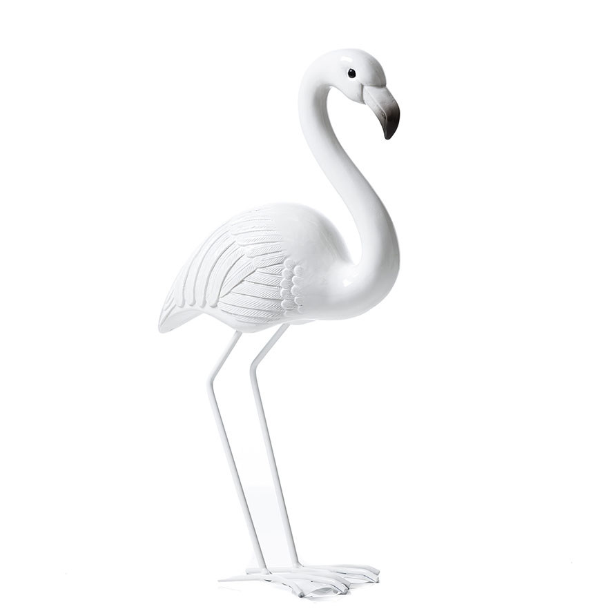 Mercer + Reid - White Fifi Flamingo Decoration | Adairs