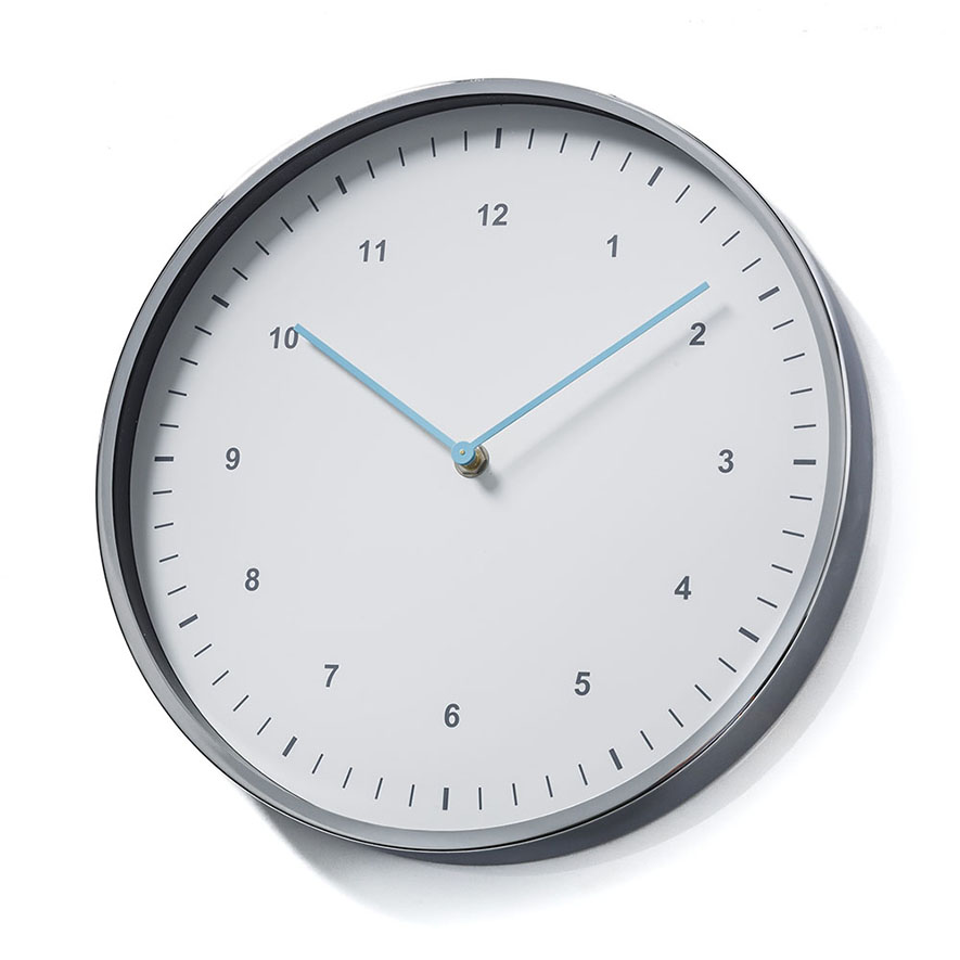 Home Republic - Parker Clock 30cm White - Homewares Home Decor - Adairs ...