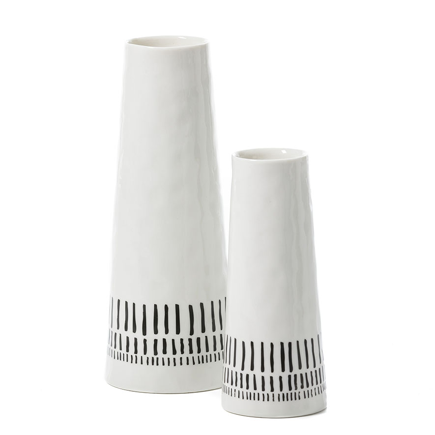 Home Republic - Drake Vase White | Adairs