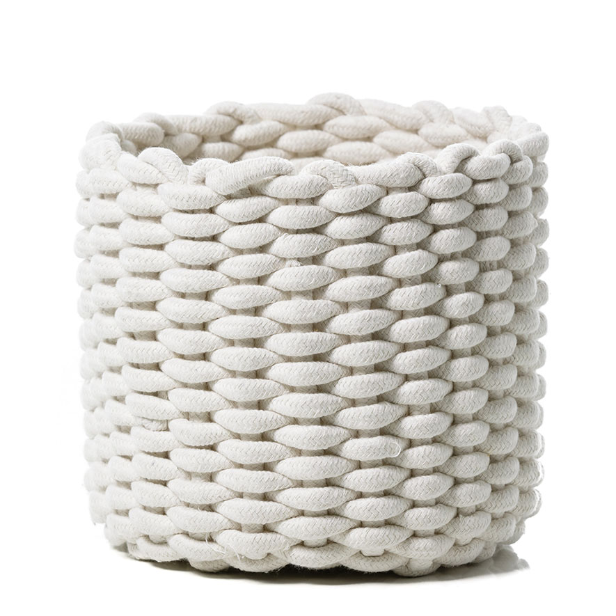 Home Republic - Chunky Basket White | Adairs