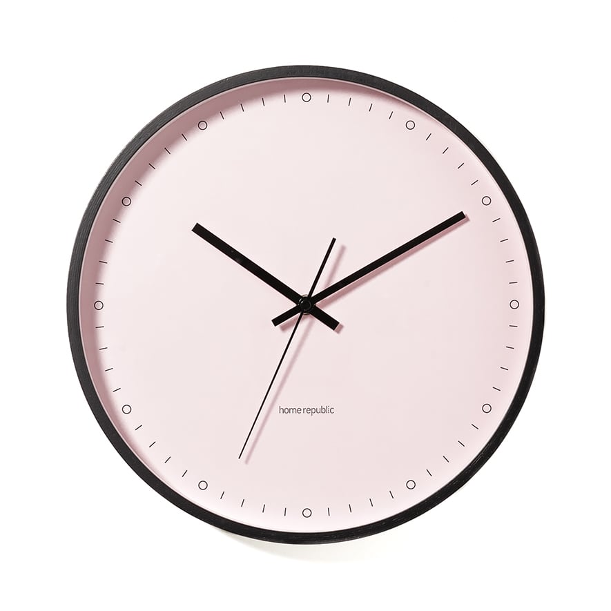 Home Republic - Ascot Clock Blush | Adairs