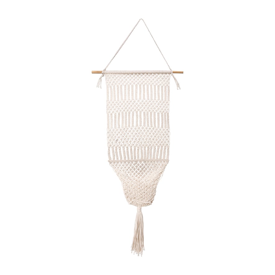 Macrame Wall Basket | Adairs