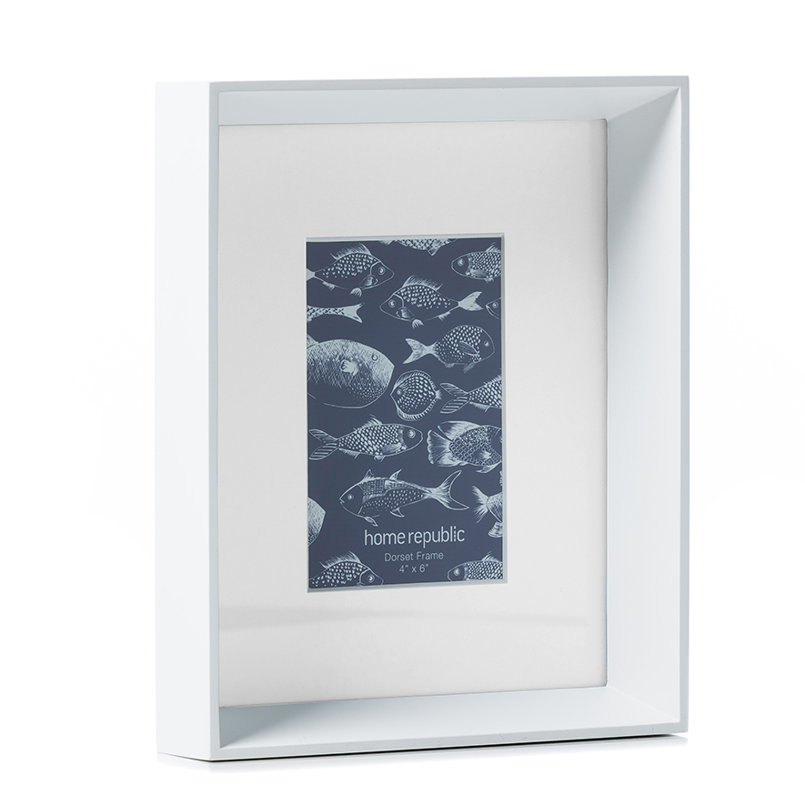 Dorset Frame 4x6" White | Adairs