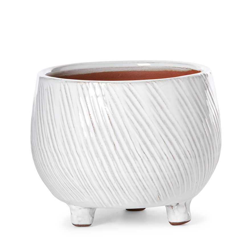 Home Republic - Arizona Collection Pot White | Adairs