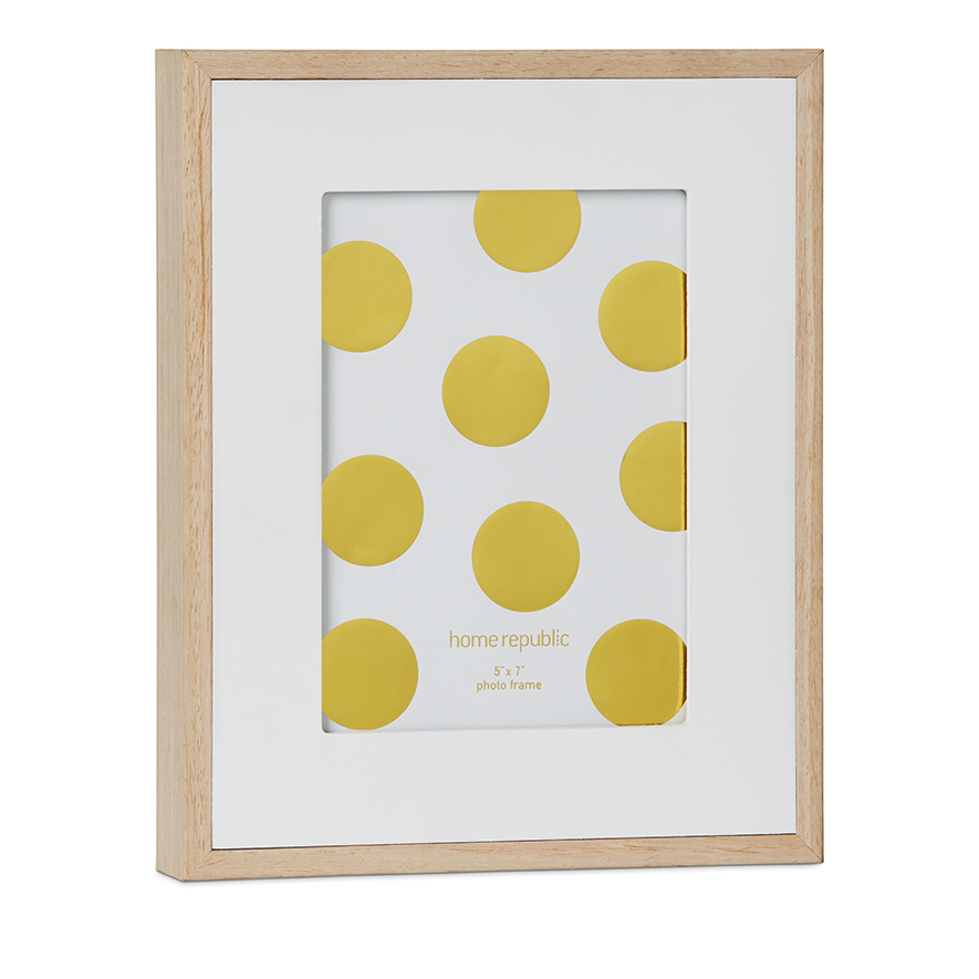 Home Republic - Finn Frame 5x7" Natural | Adairs