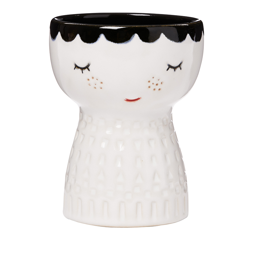 Adeline Black Vase | Adairs