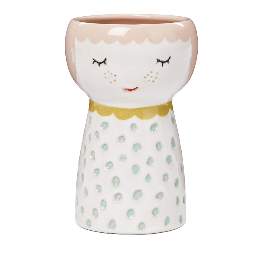 Adeline Pink & Mustard Vase | Adairs
