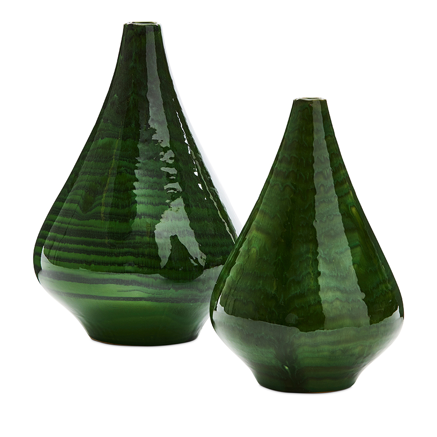Home Republic - Forest Green Vase | Adairs