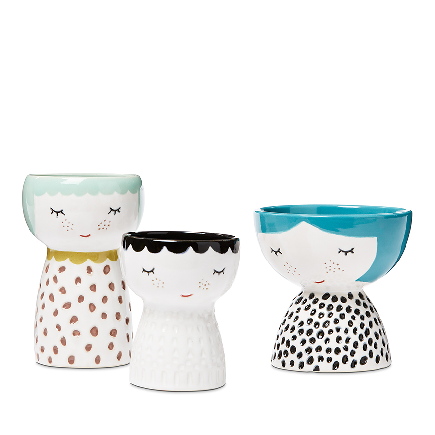 Adeline Sister Collection Teal Pot | Adairs