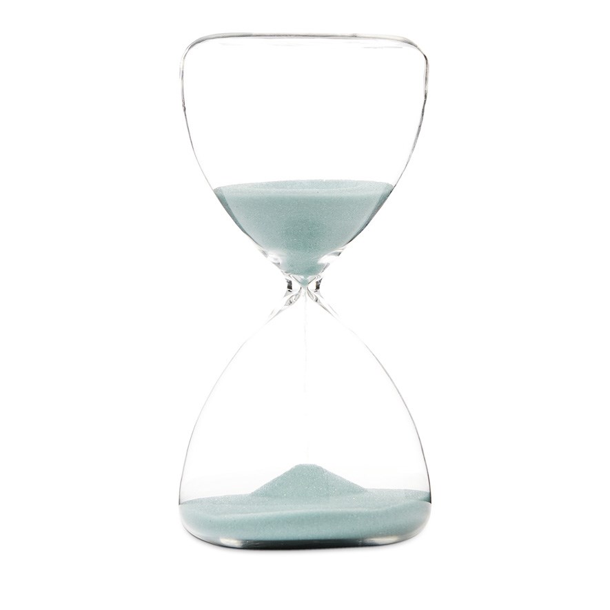 Summer Mint Sand Glass | Adairs