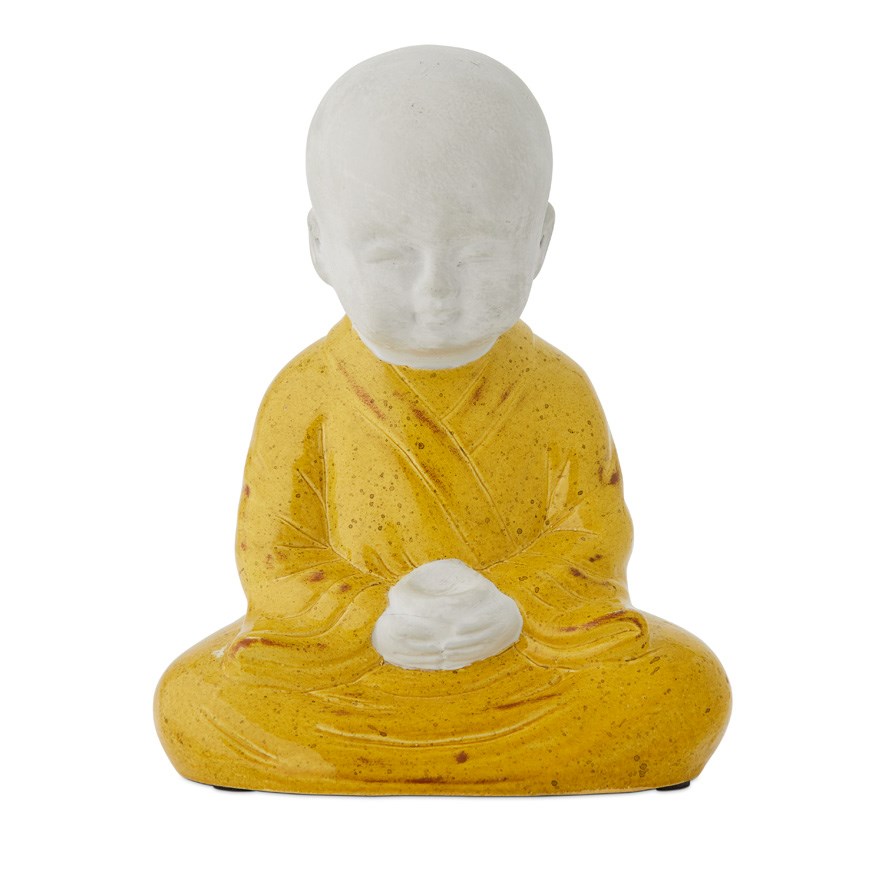 Yellow Buddha Statue | Adairs