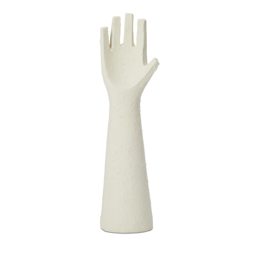 Aurora White Small Hand Statue | Adairs