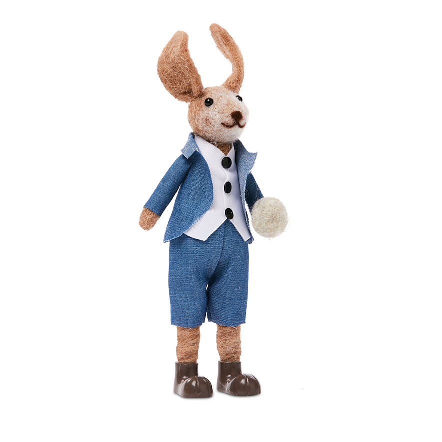 Easter Felted Rabbit Mr Rabbit | Adairs