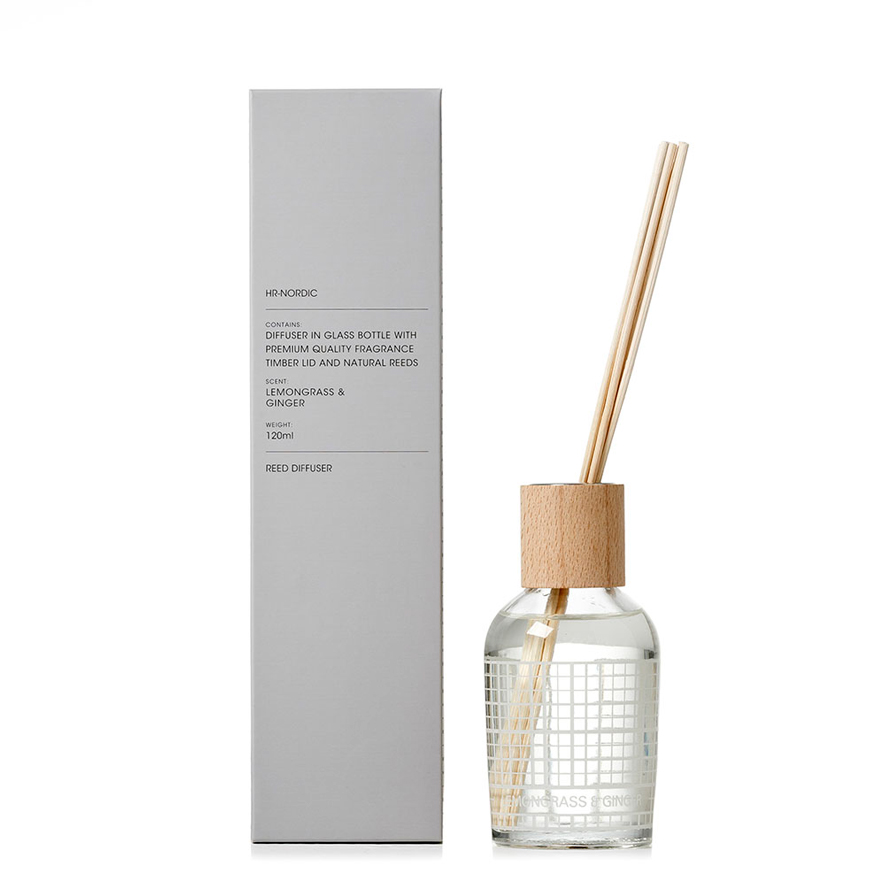 Home Republic - Nordic Glass Diffuser Tuberose and Berries | Adairs