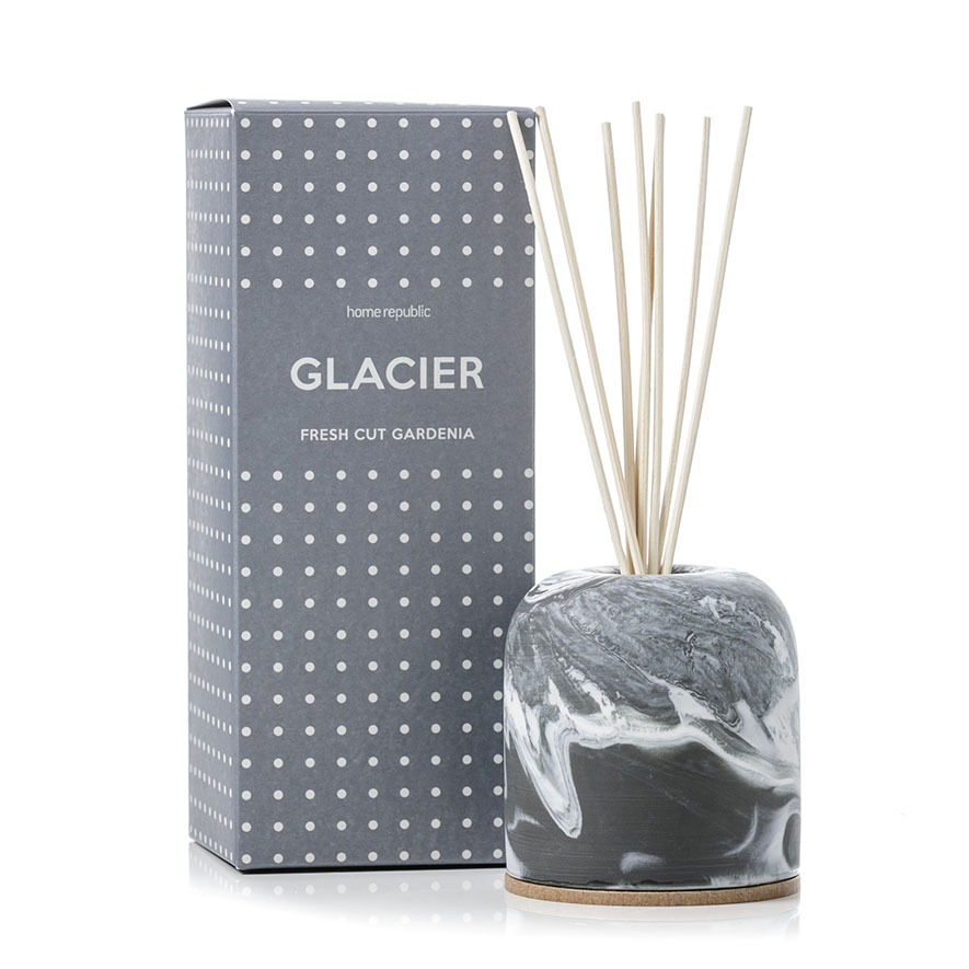 Home Republic - Glacier Diffuser Fresh Cut Gardenia | Adairs