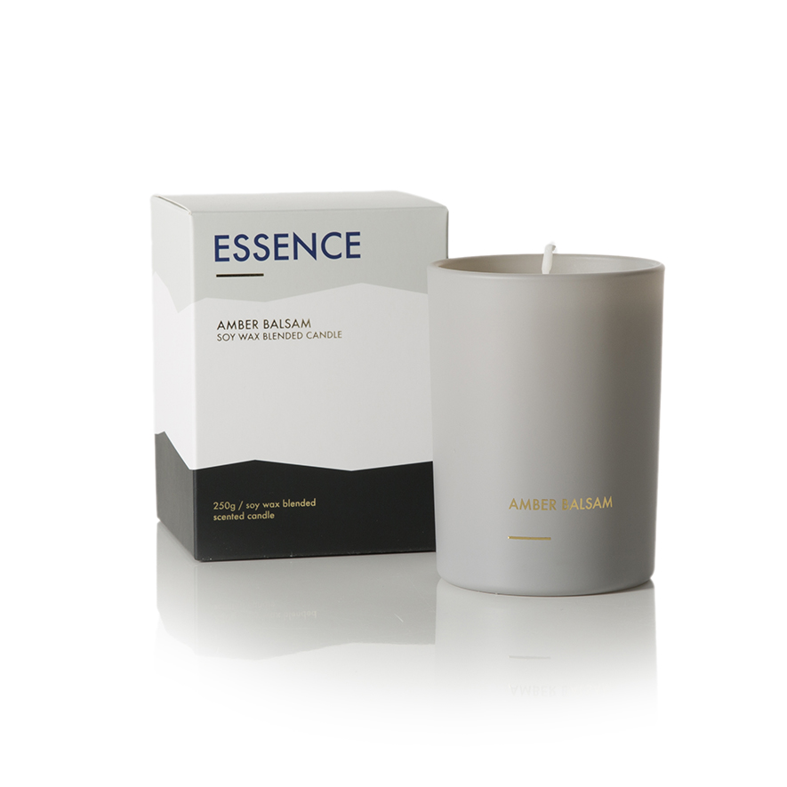 Essence Candle Amber Balsam | Adairs