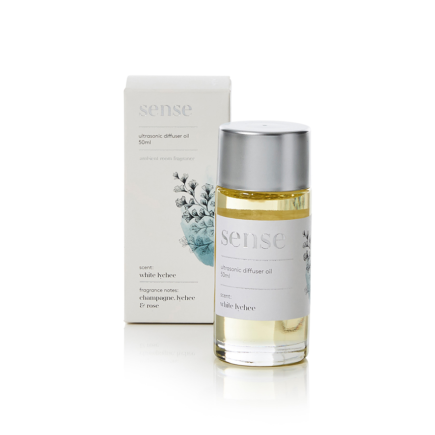 Home Republic - Sense Ultrasonic White Lychee Diffuser Oil | Adairs
