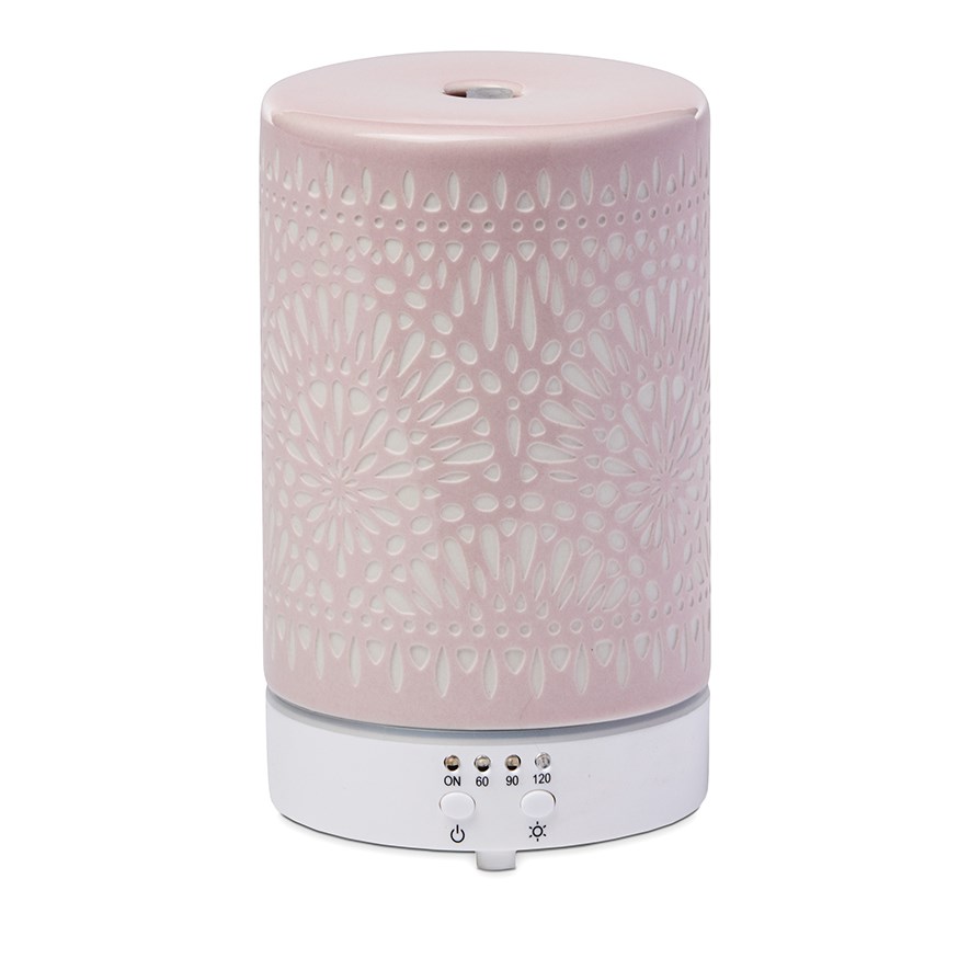 Sense Ultrasonic Blush Mosaic Diffuser | Adairs