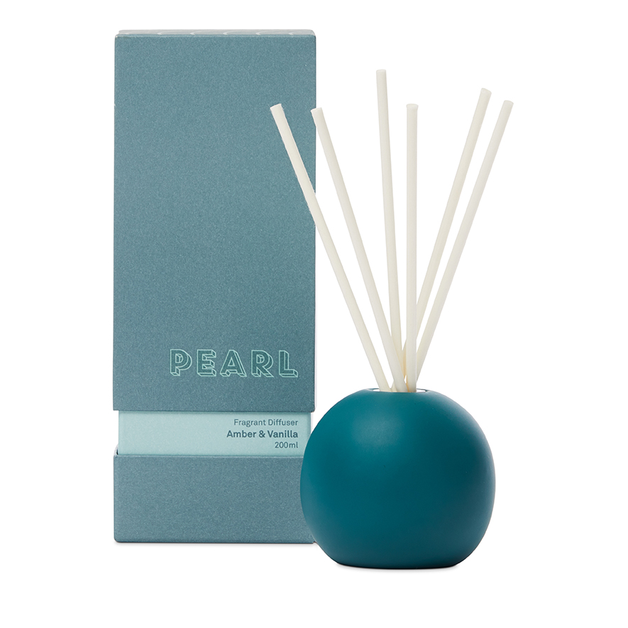 Home Republic - Pearl Diffuser Amber & Vanilla | Adairs