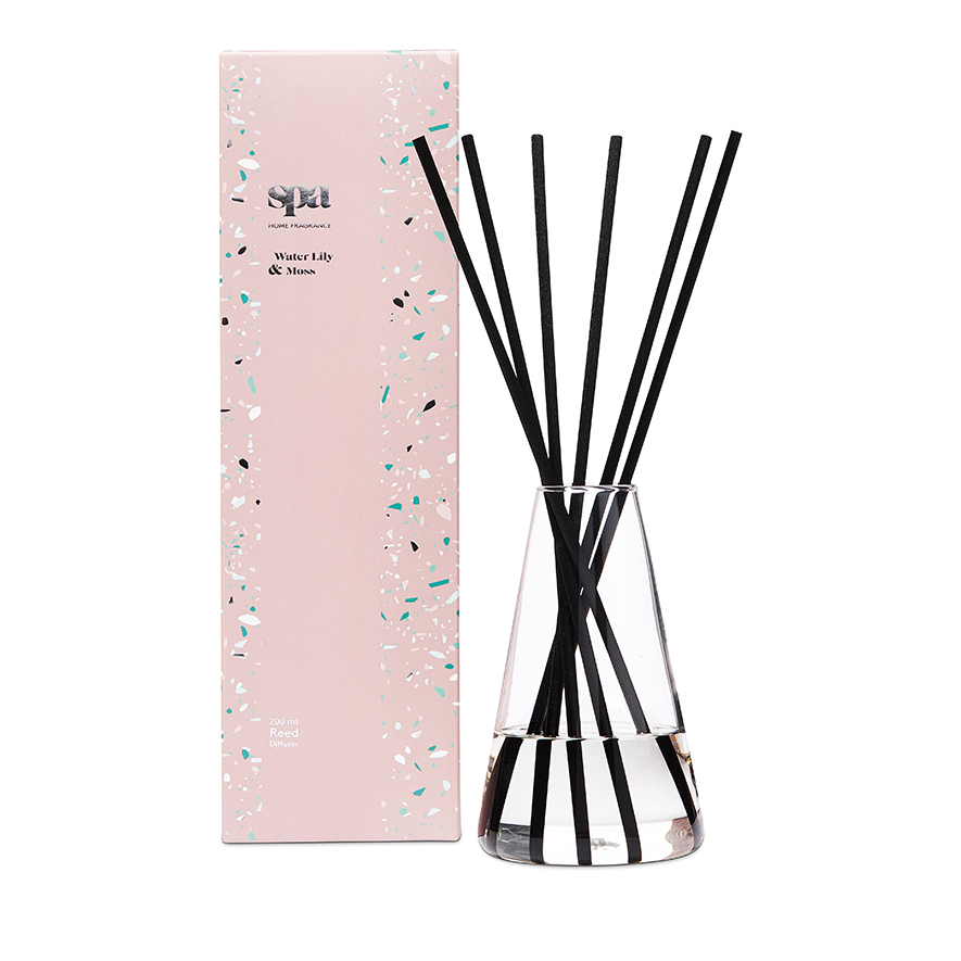 Spa Home Fragrance Waterlily & Moss Diffuser | Adairs