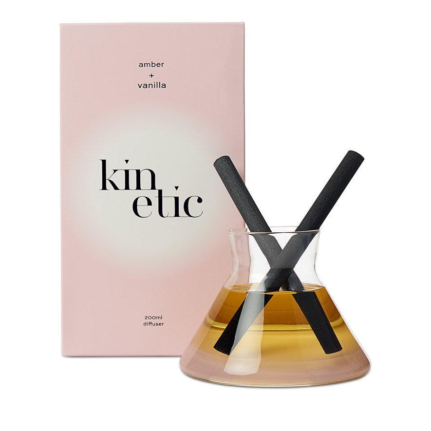 Home Republic - Kinetic Amber & Vanilla Diffuser | Adairs