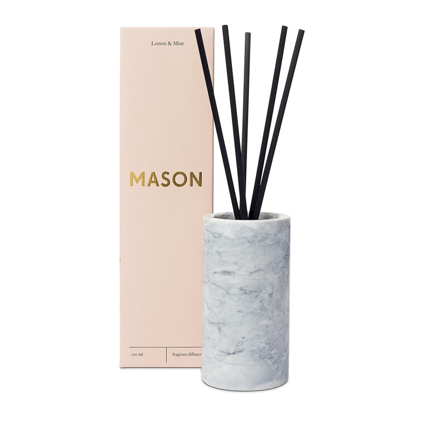 Home Republic - Mason Lemon & Mint Diffuser | Adairs