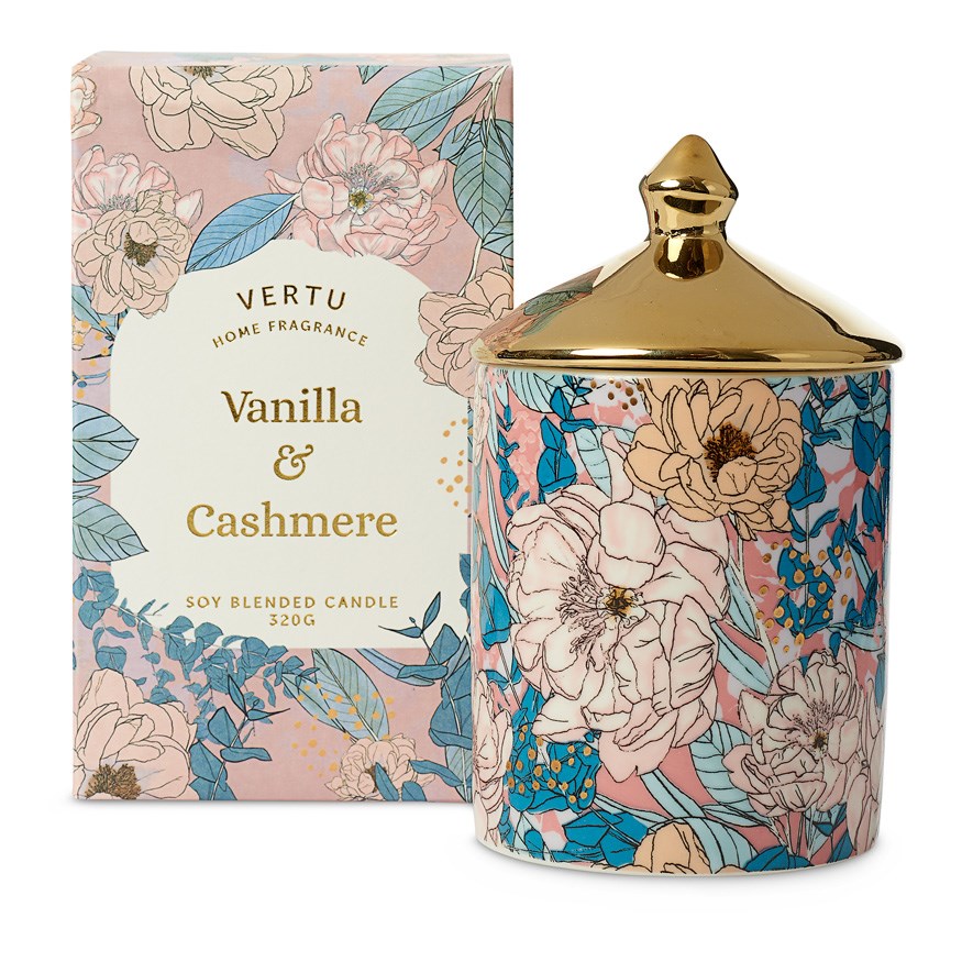 Vertu Vanilla & Cashmere Candle | Adairs