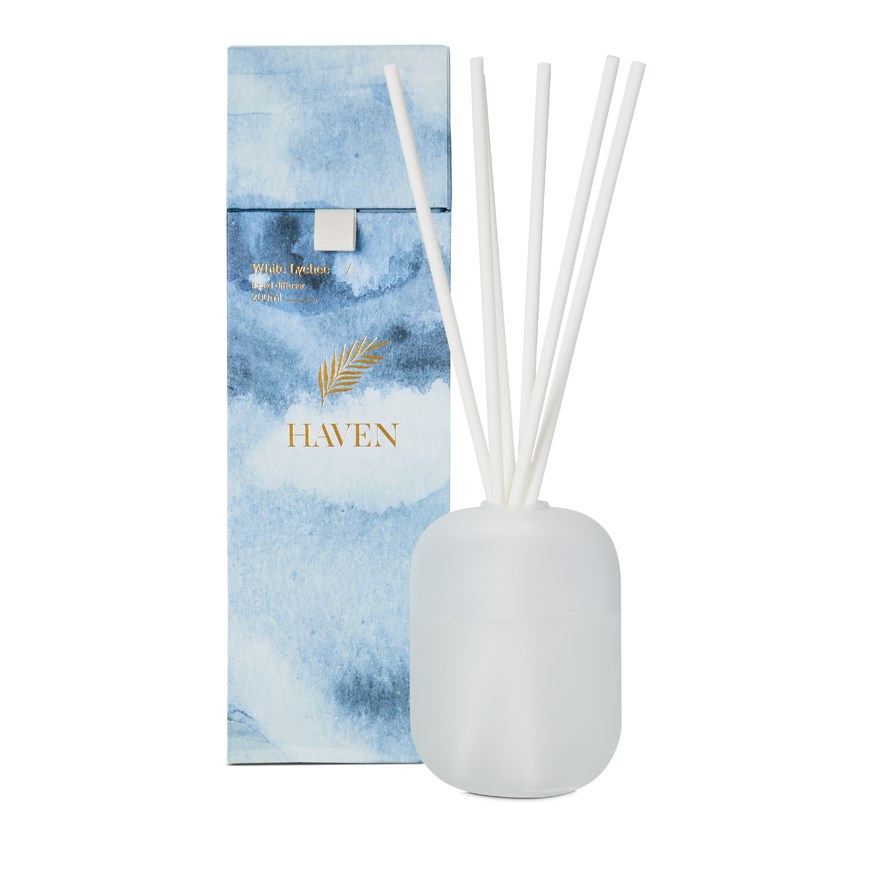 Haven White Lychee Diffuser | Adairs