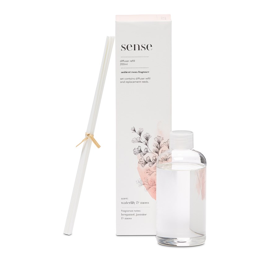 Home Republic - Sense Waterlily & Moss Diffuser Refill | Adairs