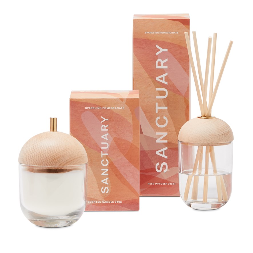 Sanctuary Sparkling Pomegranate Diffuser | Adairs