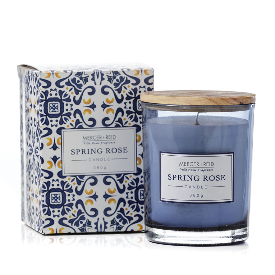 Mercer + Reid - Villa Candle Spring Rose | Adairs