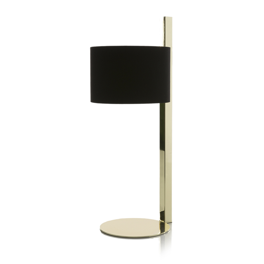 Home Republic - Collins Table Lamp Black & Gold | Adairs