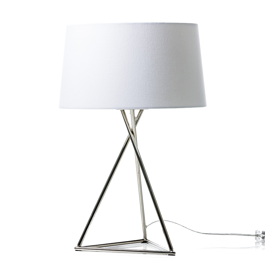 Home Republic - Morgan Table Lamp Silver | Adairs