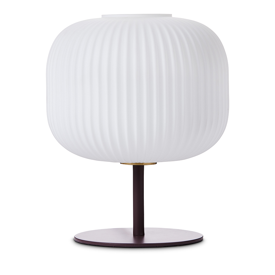 Home Republic - Cumulus Burgundy Table Lamp | Adairs