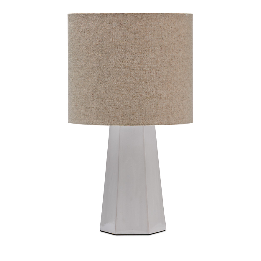 Home Republic - Hex Natural Table Lamp | Adairs